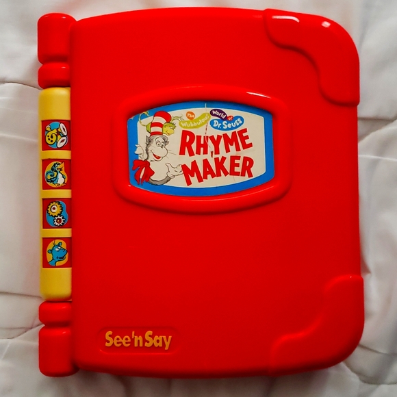 Mattel | Other | Vintage Mattel See N Say 997 Drseuss Rhyme Maker ...